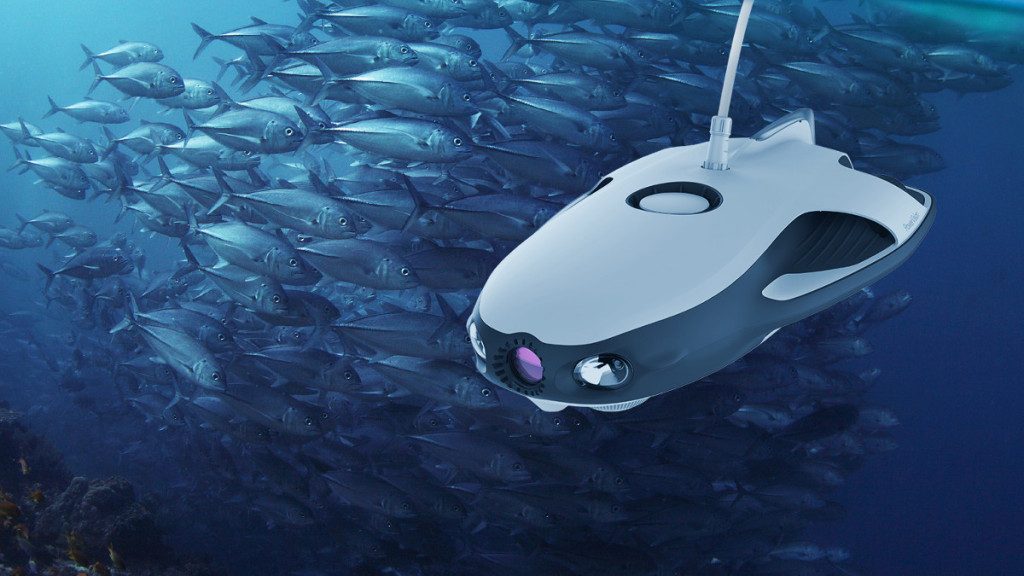 Aquatic drones on lakes and rivers of Rome - Pc Cube